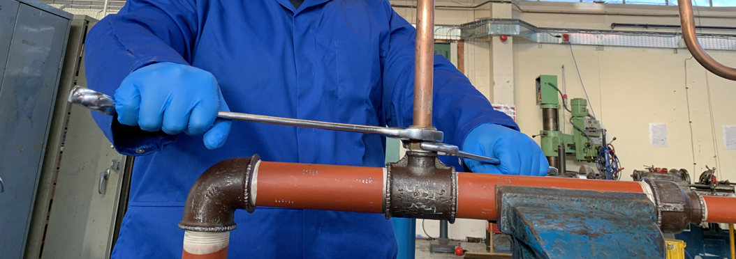 Learning new skills as a Southern Water apprentice